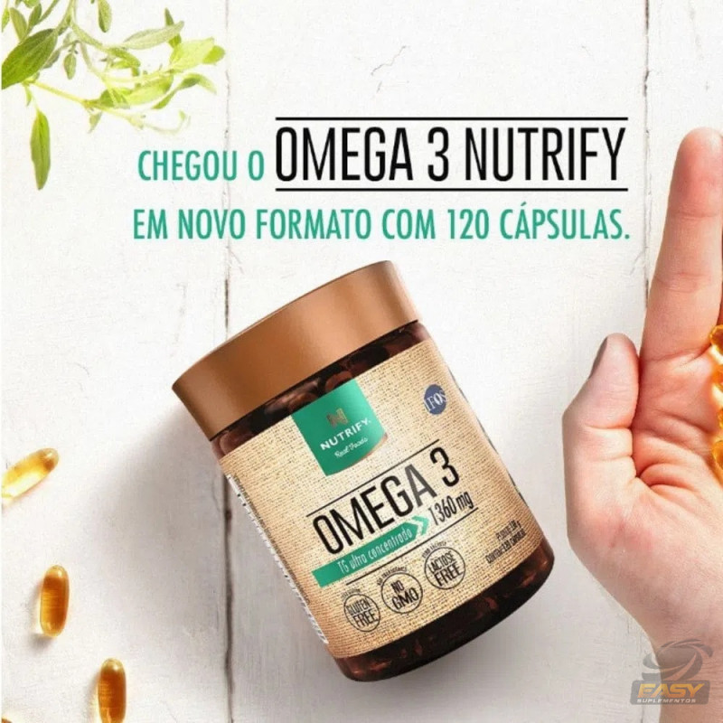 ÔMEGA 3 1360MG (60 CAPS) - NUTRIFY