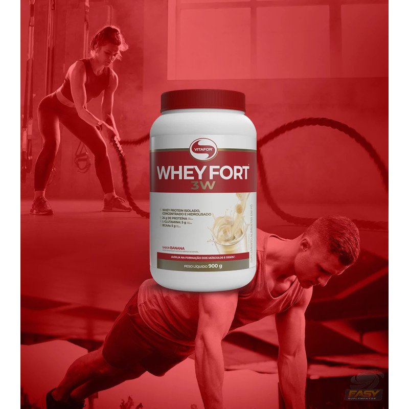 WHEY FORT 3W (900G) - VITAFOR