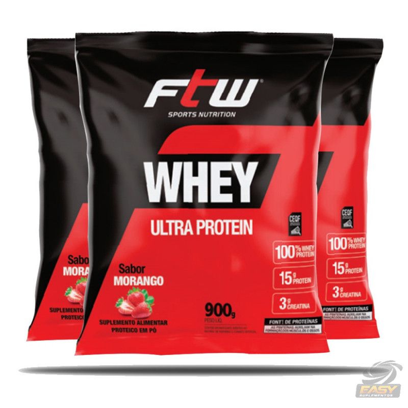 WHEY ULTRA PROTEIN - REFIL (900G) - FTW