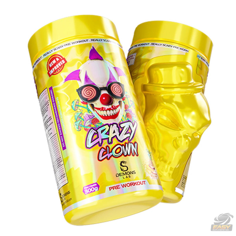 PRÉ TREINO CRAZY CLOWN (350G) - DEMONS LAB