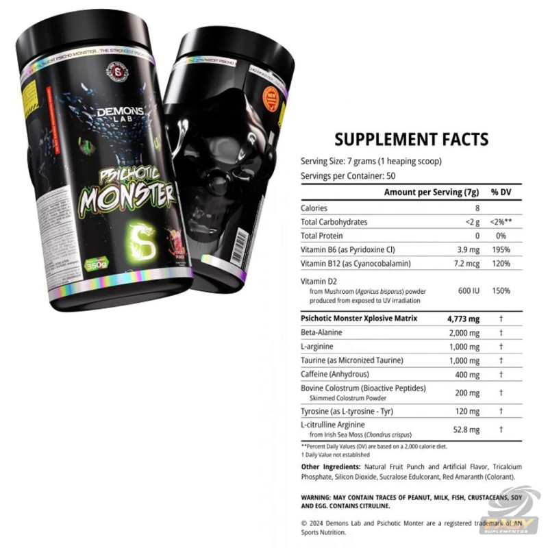 PSICHOTIC MONSTER (350G) - DEMONS LAB