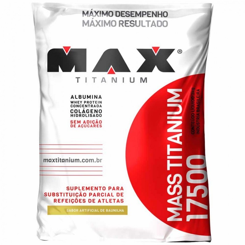 MASS TITANIUM 17500 (3KG - REFIL) - MAX TITANIUM