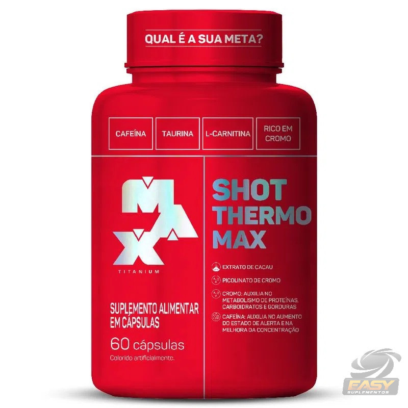 SHOT THERMO MAX (60CAPS) - MAX TITANIUM